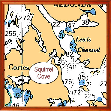 Nautical Miles From/To Squirrel Cove